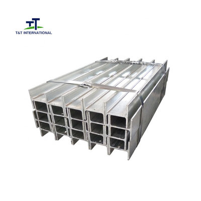 Hot Rolled Steel H Beam 150x150x7x10 8mm - 64mm Flange Thickness